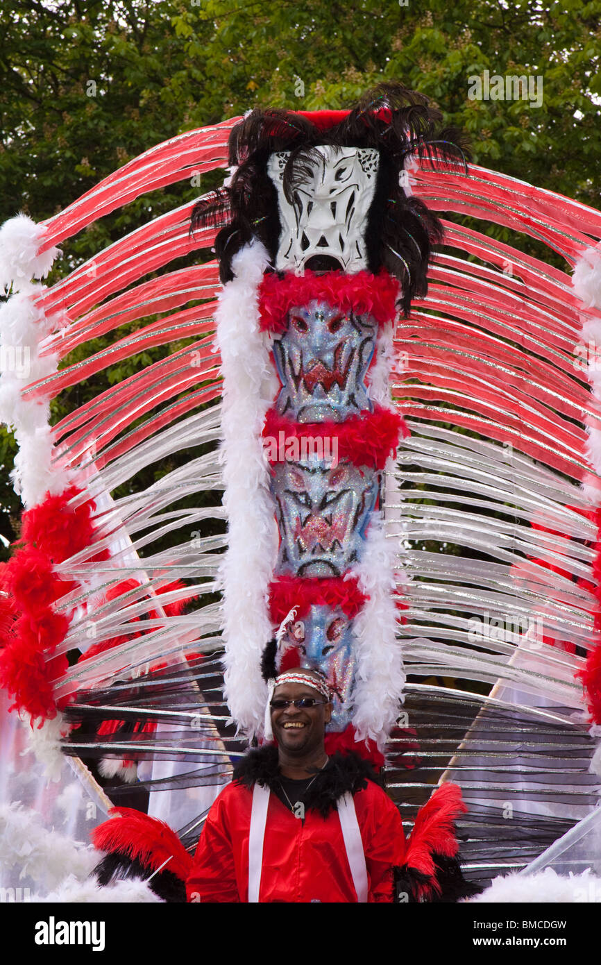 Costume in the Luton Carnival Stock Photo - Alamy