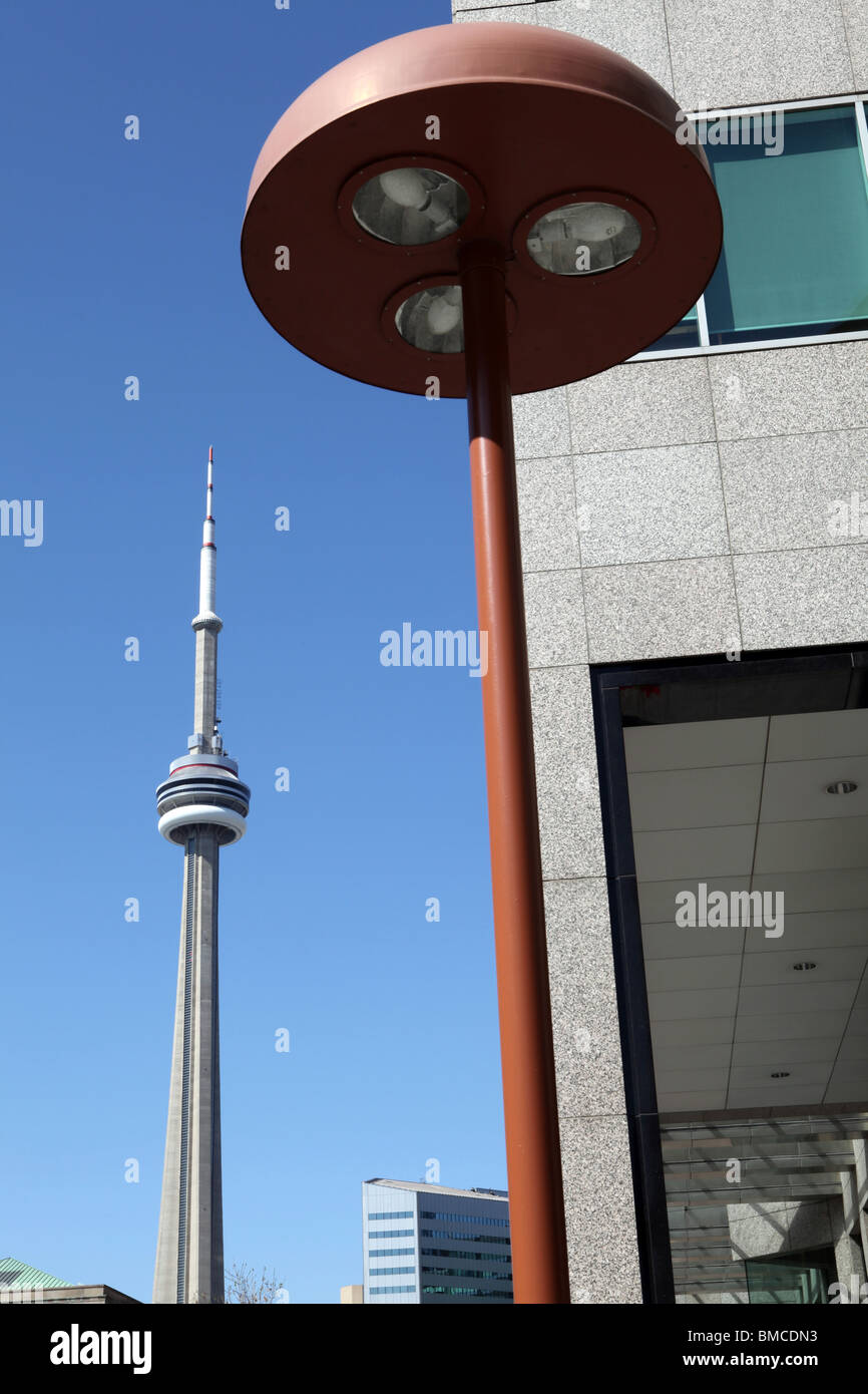 View of the modern buildings from Front Street West - Toronto - Ontario ...