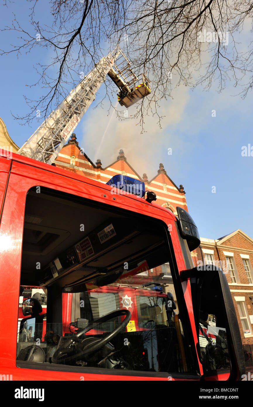 Fire engine ladder hi-res stock photography and images - Alamy