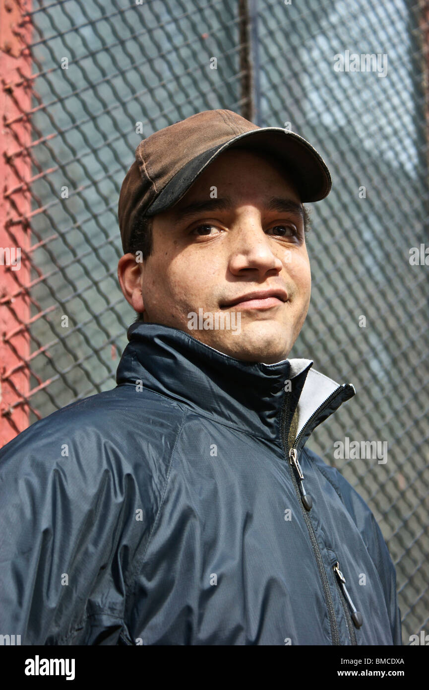African man smirking hi-res stock photography and images - Alamy