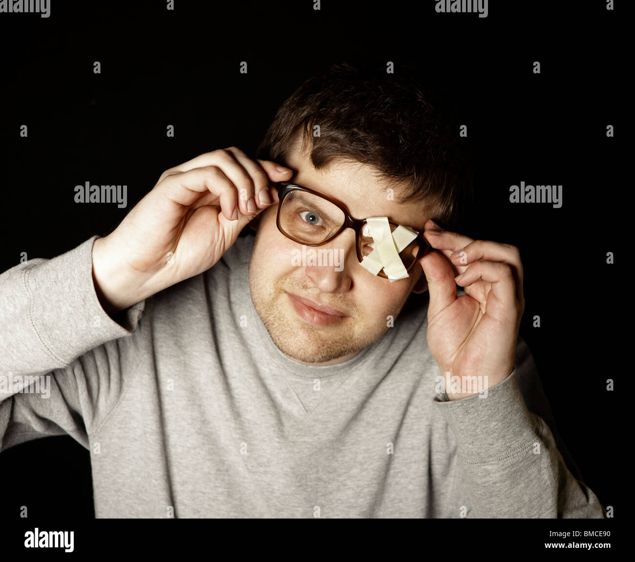 funny guy looking at you Stock Photo - Alamy