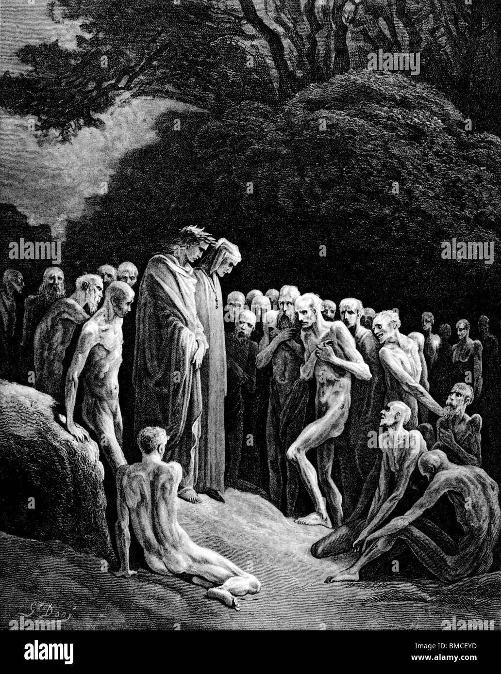 The glutton Buonagiunta Stock Photo - Alamy