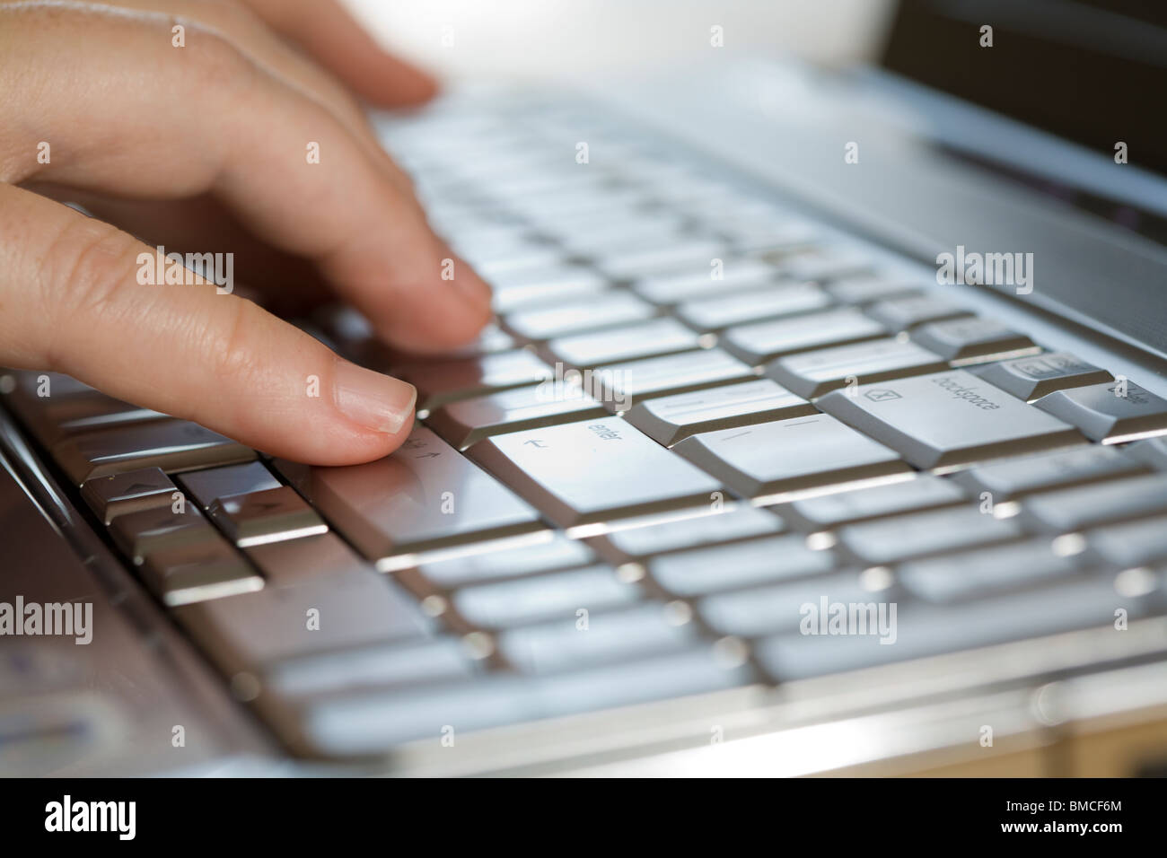Fast typing with fingers hi-res stock photography and images - Alamy
