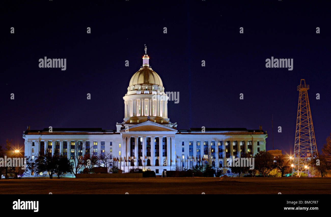 The Oklahoma state capitol Stock Photo - Alamy