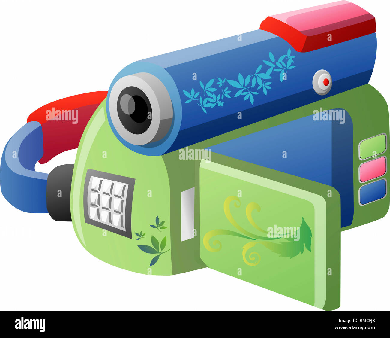 Digital still camera Cut Out Stock Images & Pictures - Alamy