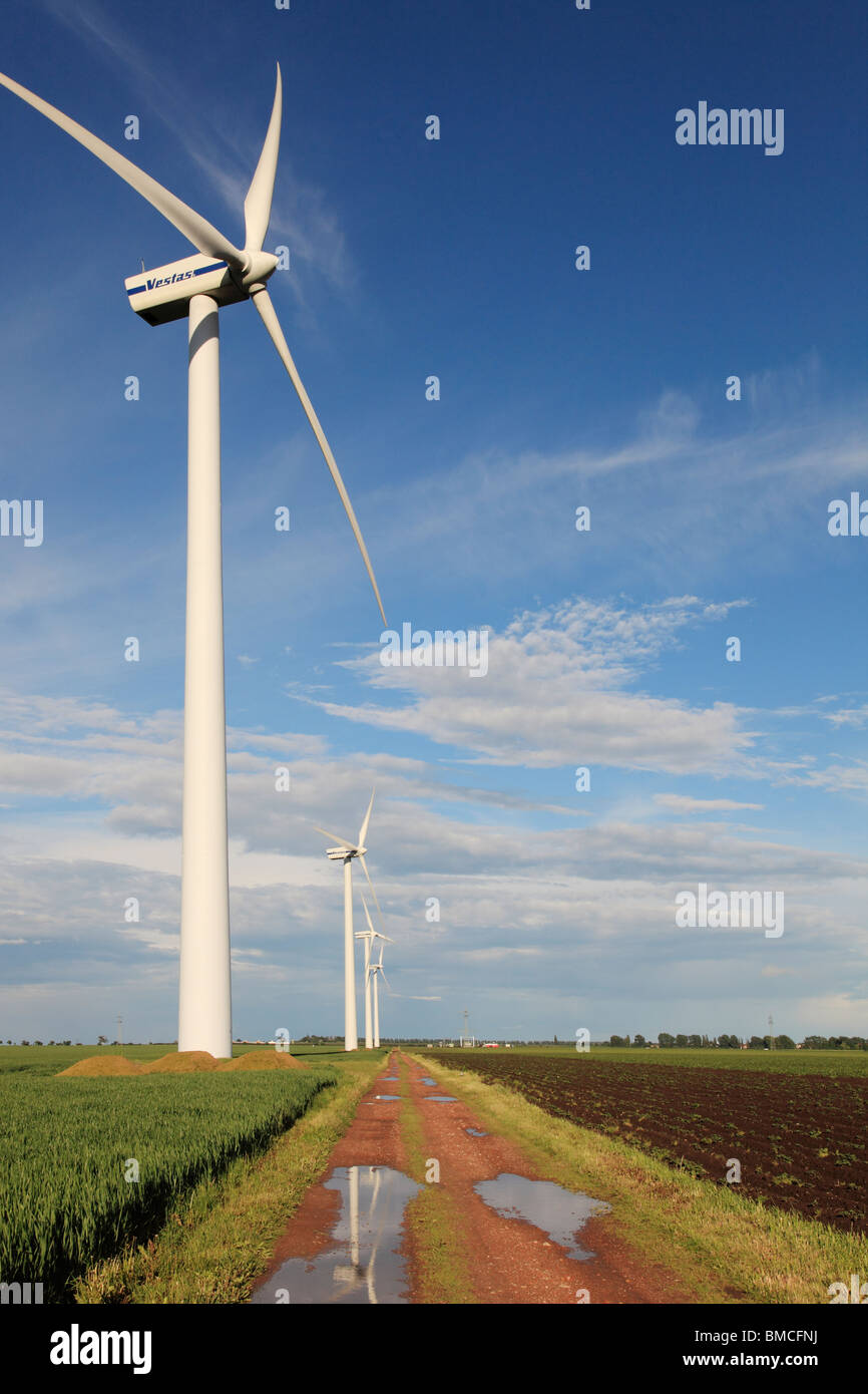 Wind energy plant hi-res stock photography and images - Alamy