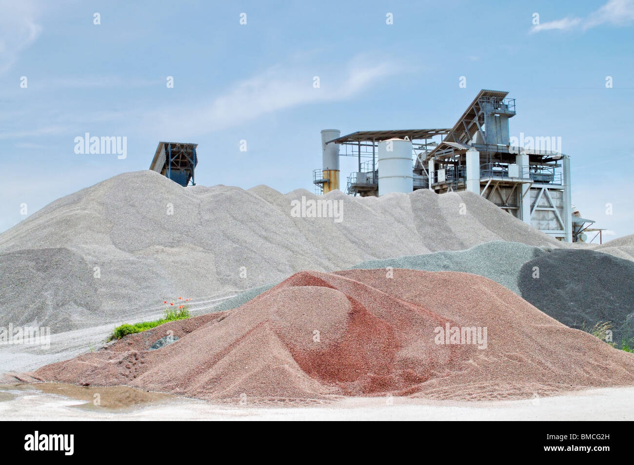 Concrete mix pile hi-res stock photography and images - Alamy