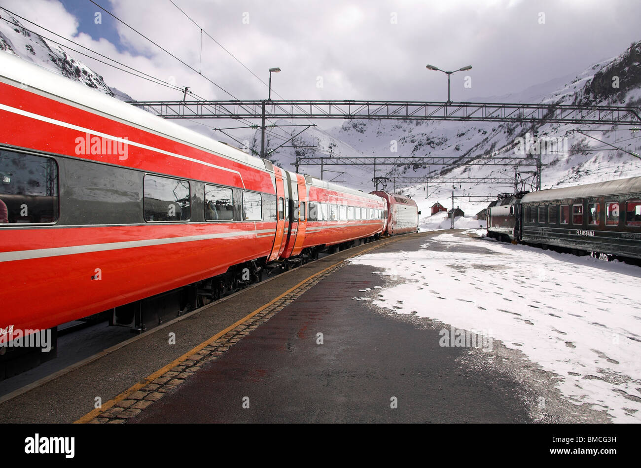 Flam flamsbana train carriage hi-res stock photography and images - Alamy