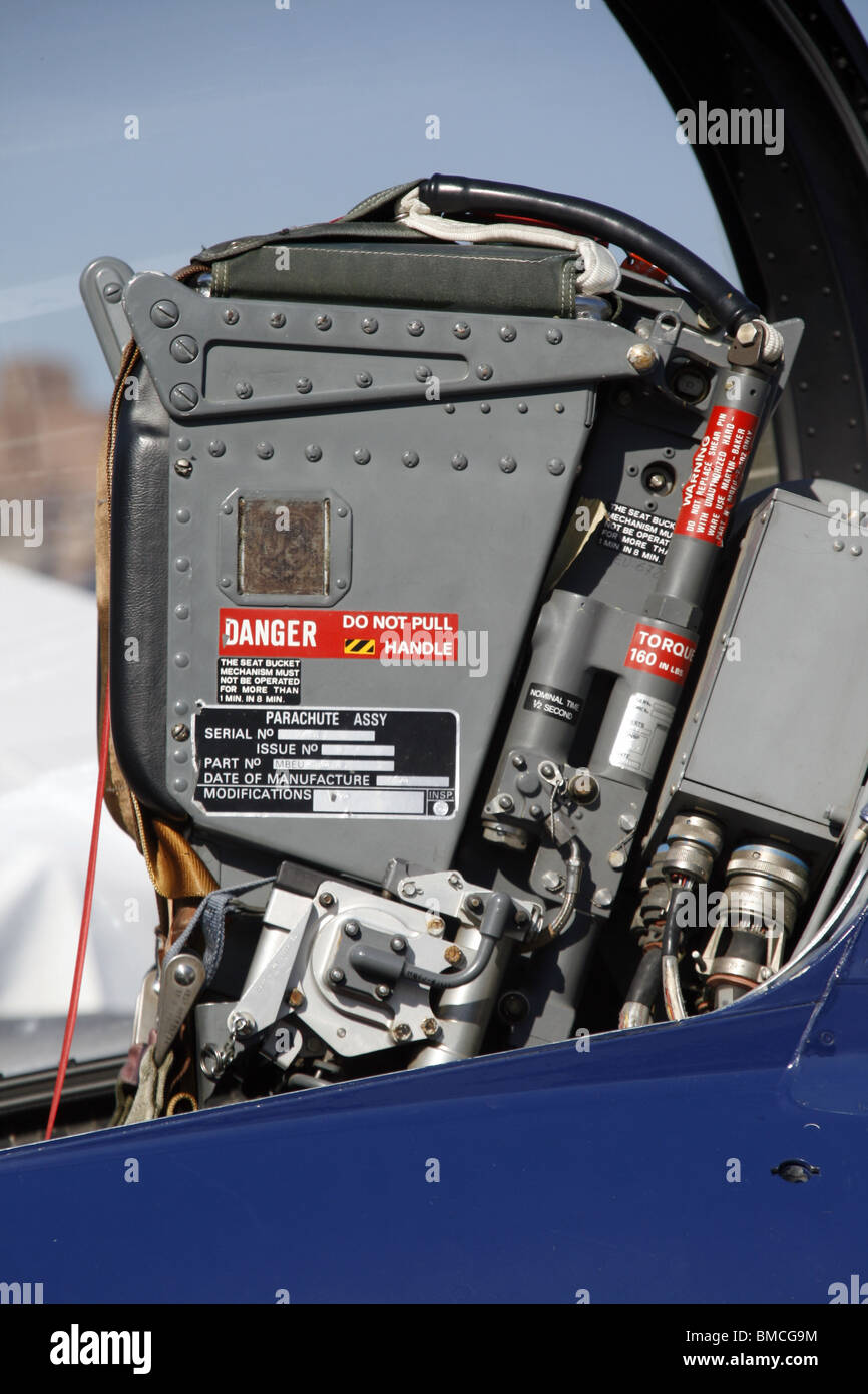 detail of cockpit on fighter jet Stock Photo - Alamy