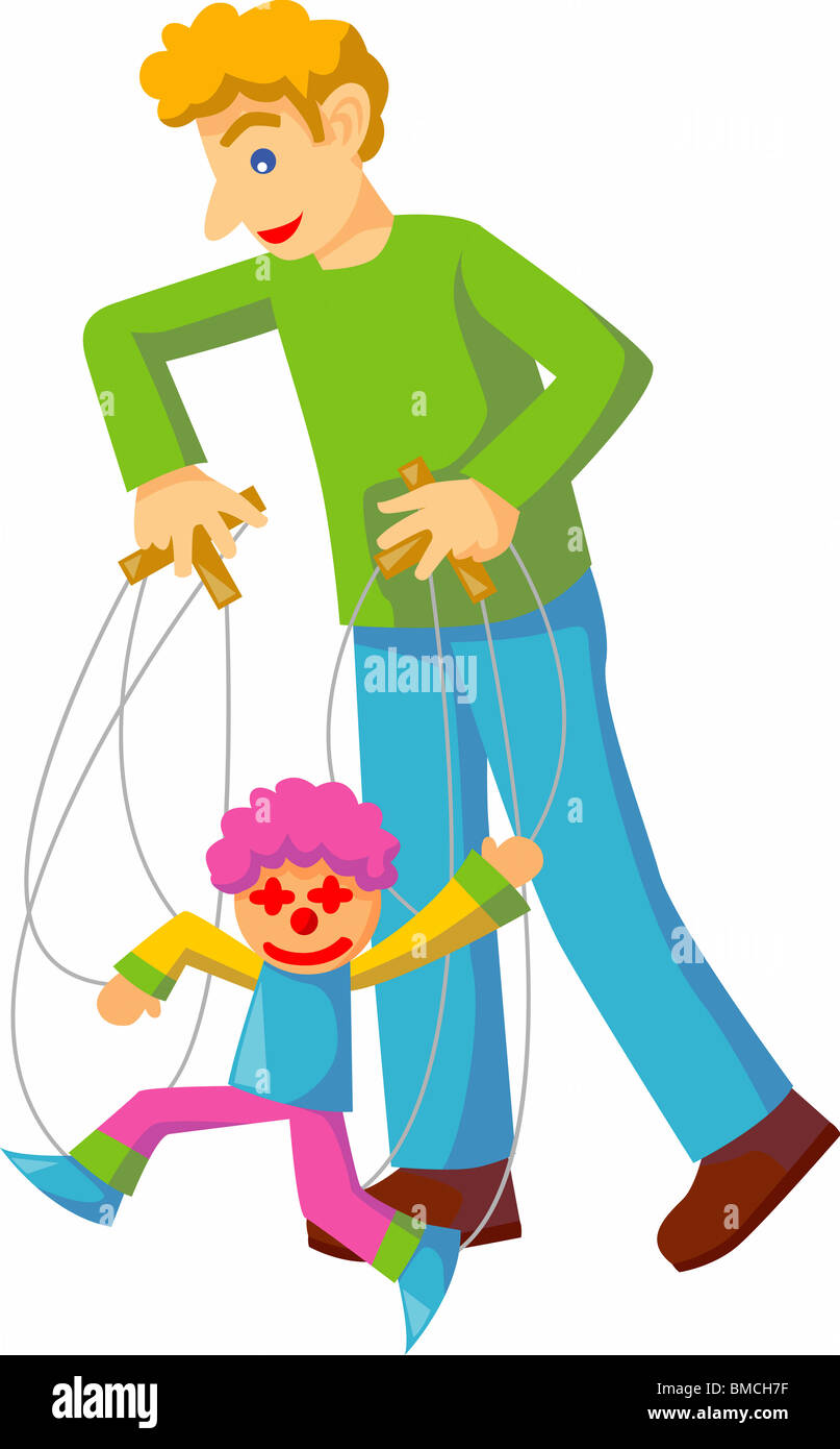 Marionette man hi-res stock photography and images - Alamy