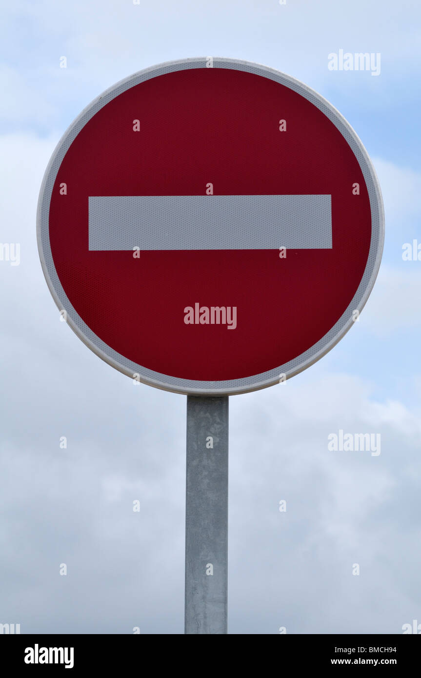 Do Not Enter Sign Stock Photo - Alamy
