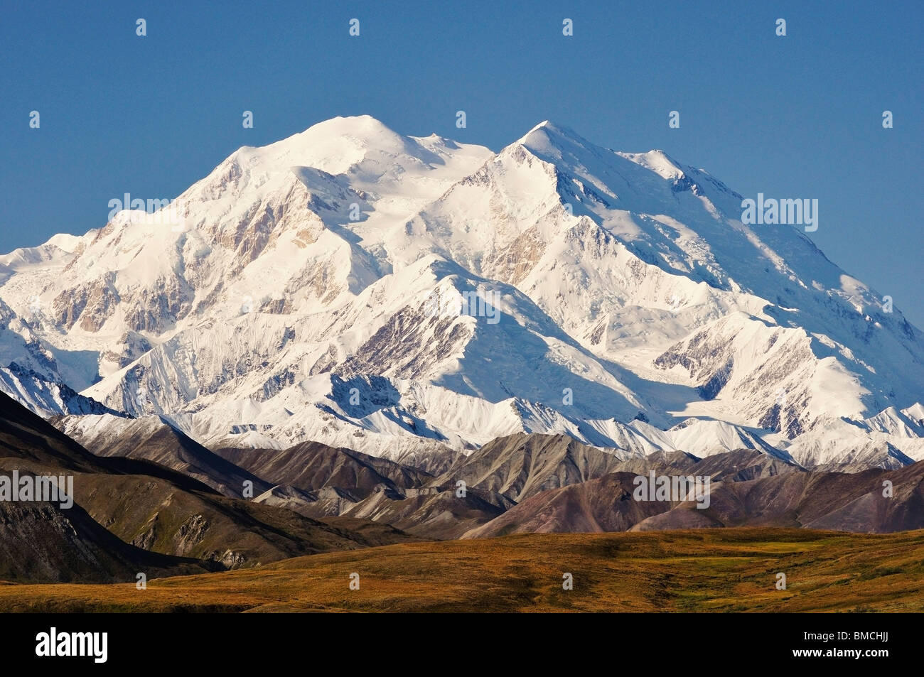 Mount McKinley, Denali National Park and Preserve, Alaska, USA Stock ...