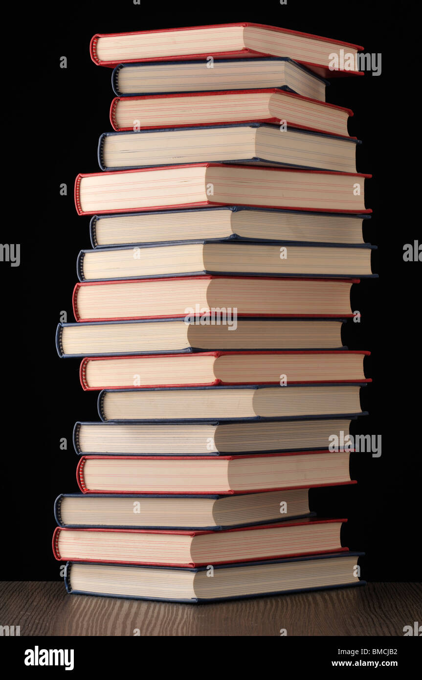 Stack of Books Stock Photo - Alamy