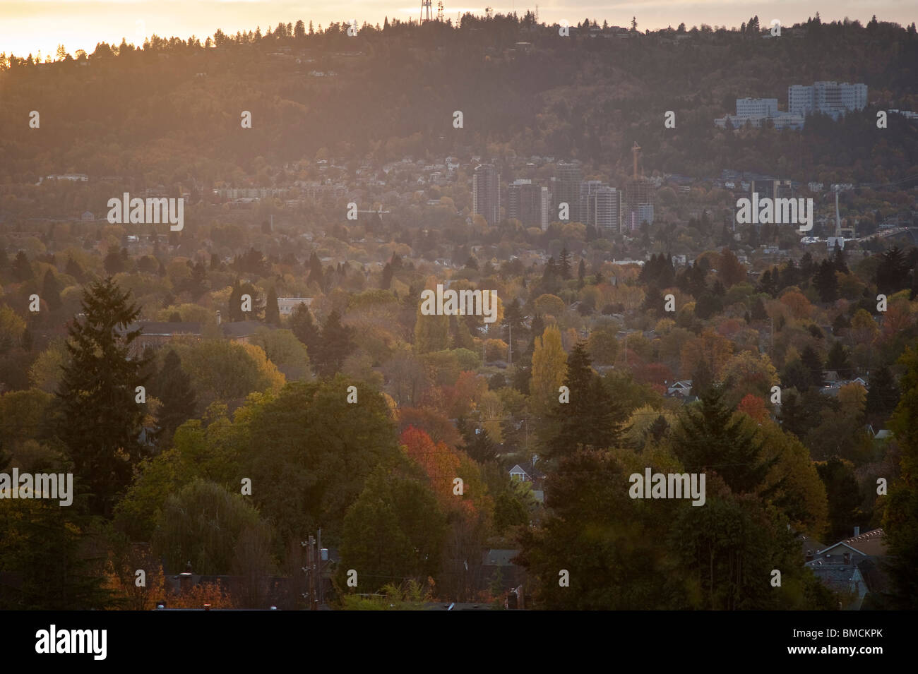 Portland overview hi-res stock photography and images - Alamy