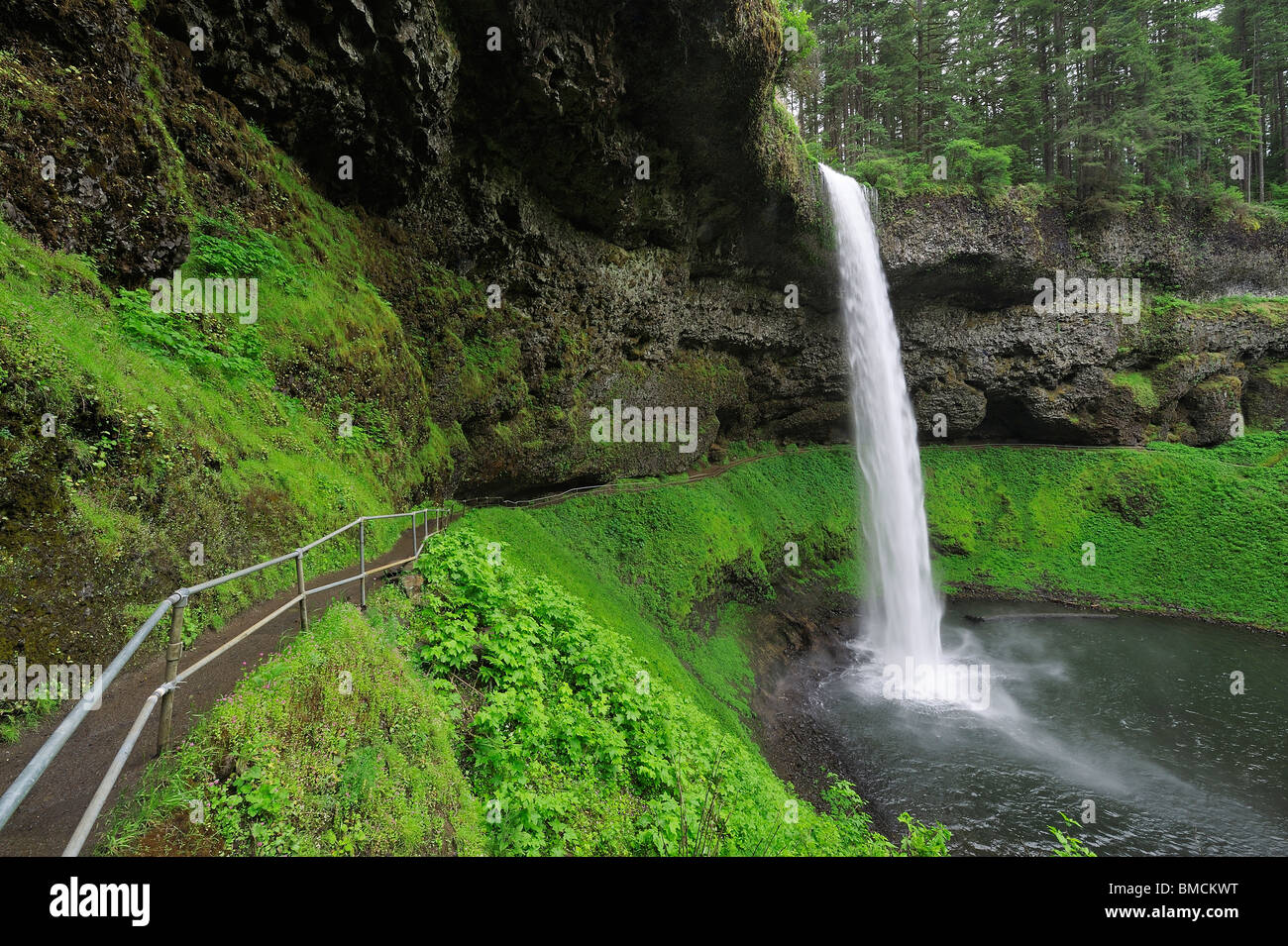 South Falls, Silver Falls State Park, Marion County, Oregon, USA Stock ...