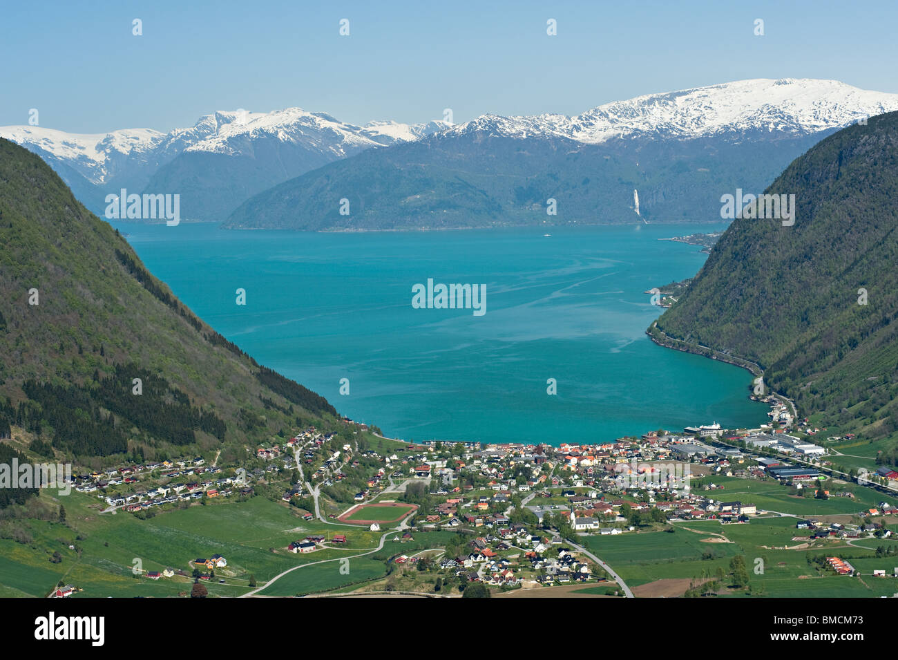 Norway fjord aerial hi-res stock photography and images - Alamy