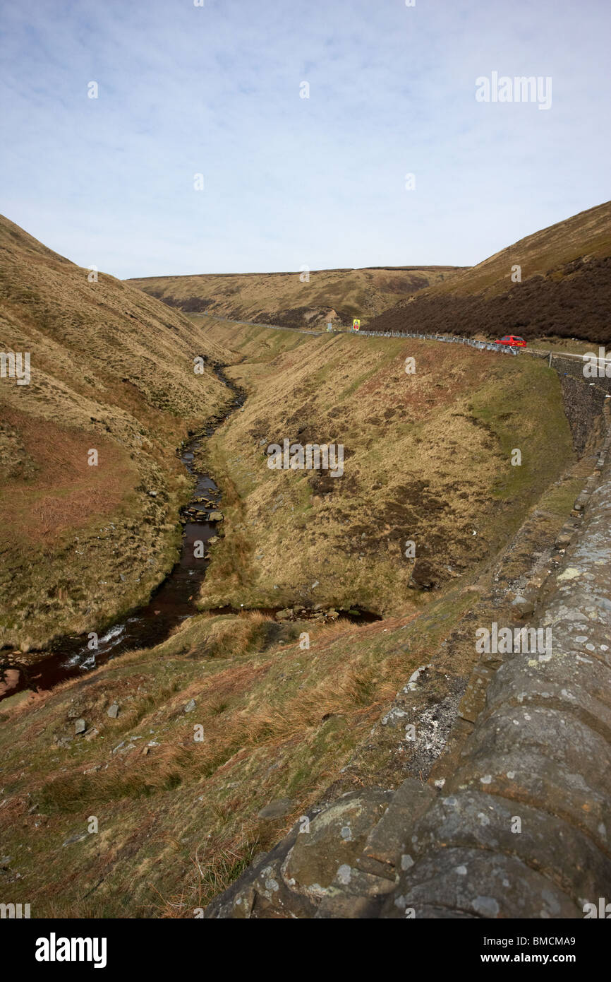 a57 road snake pass peak district derbyshire england uk Stock Photo - Alamy