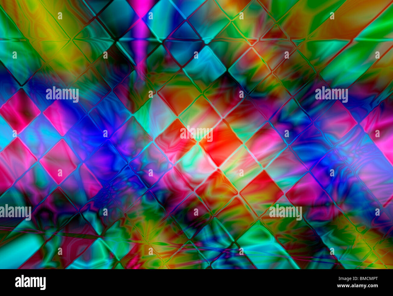 Funky, psychedelic computer generated background images Stock Photo - Alamy