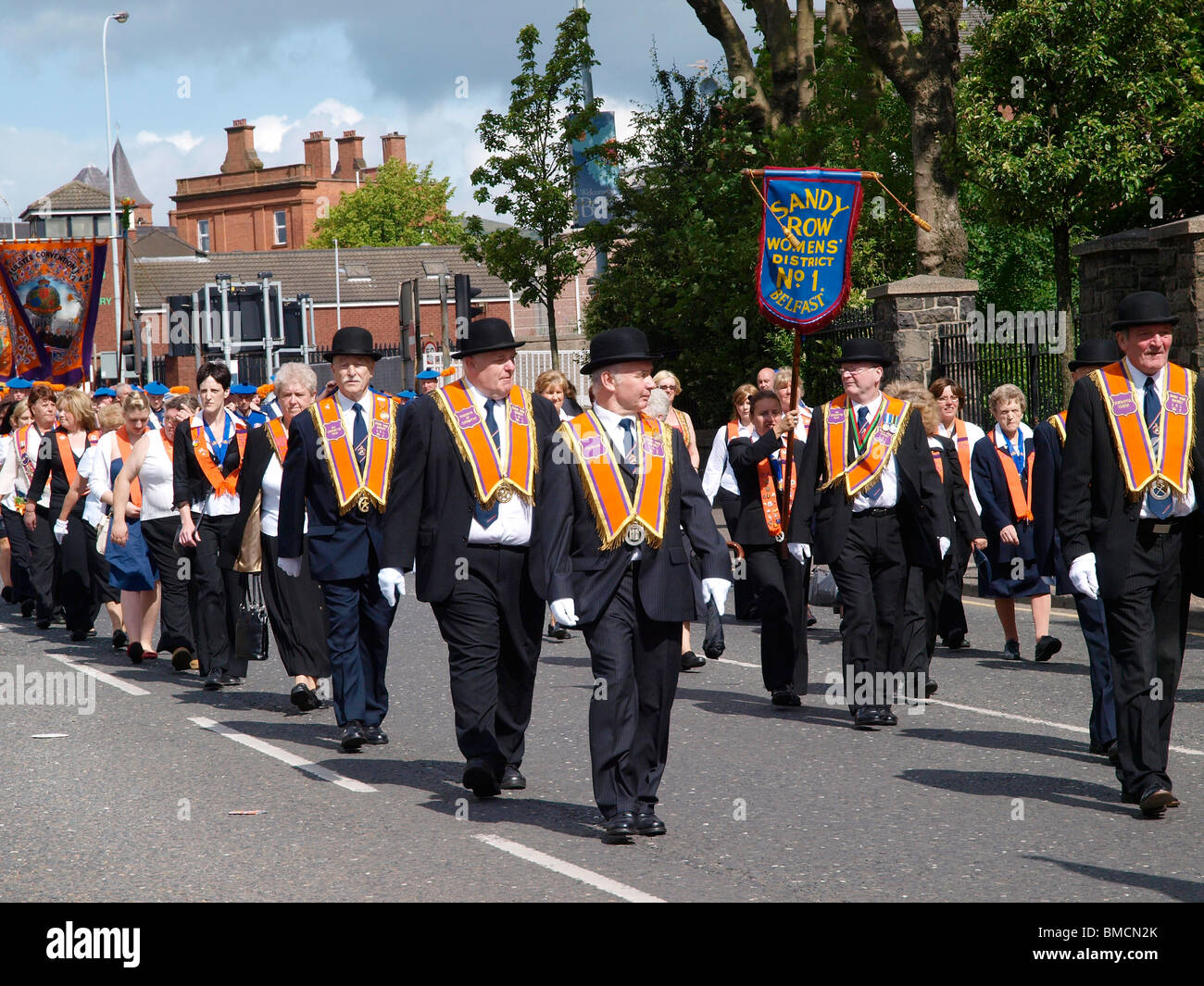 Orange orangeman sash order hi-res stock photography and images - Alamy