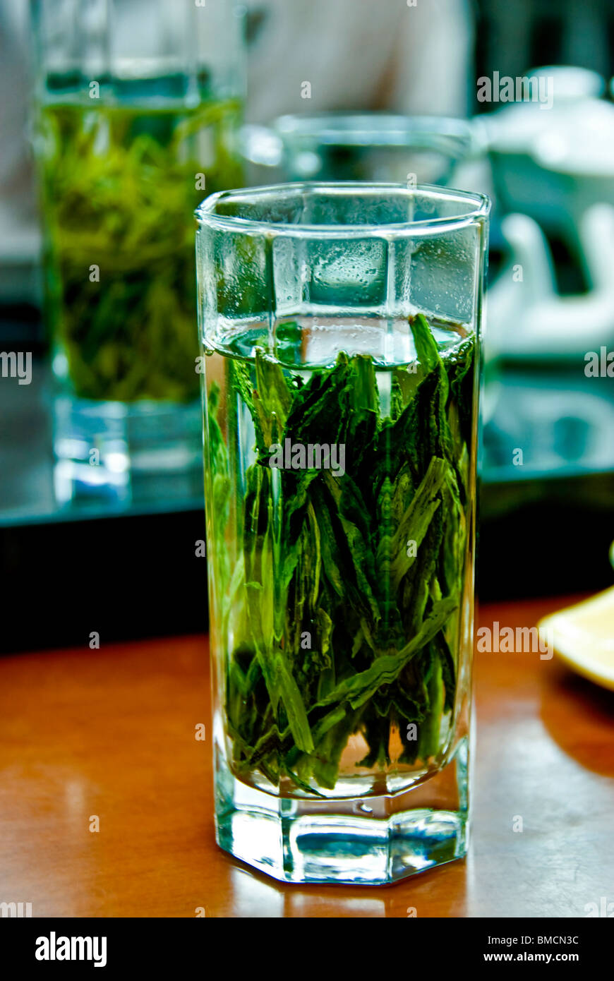 Beijing, CHINA, Interior, CHinese Tea Store, Detail, Glass, Traditional ...