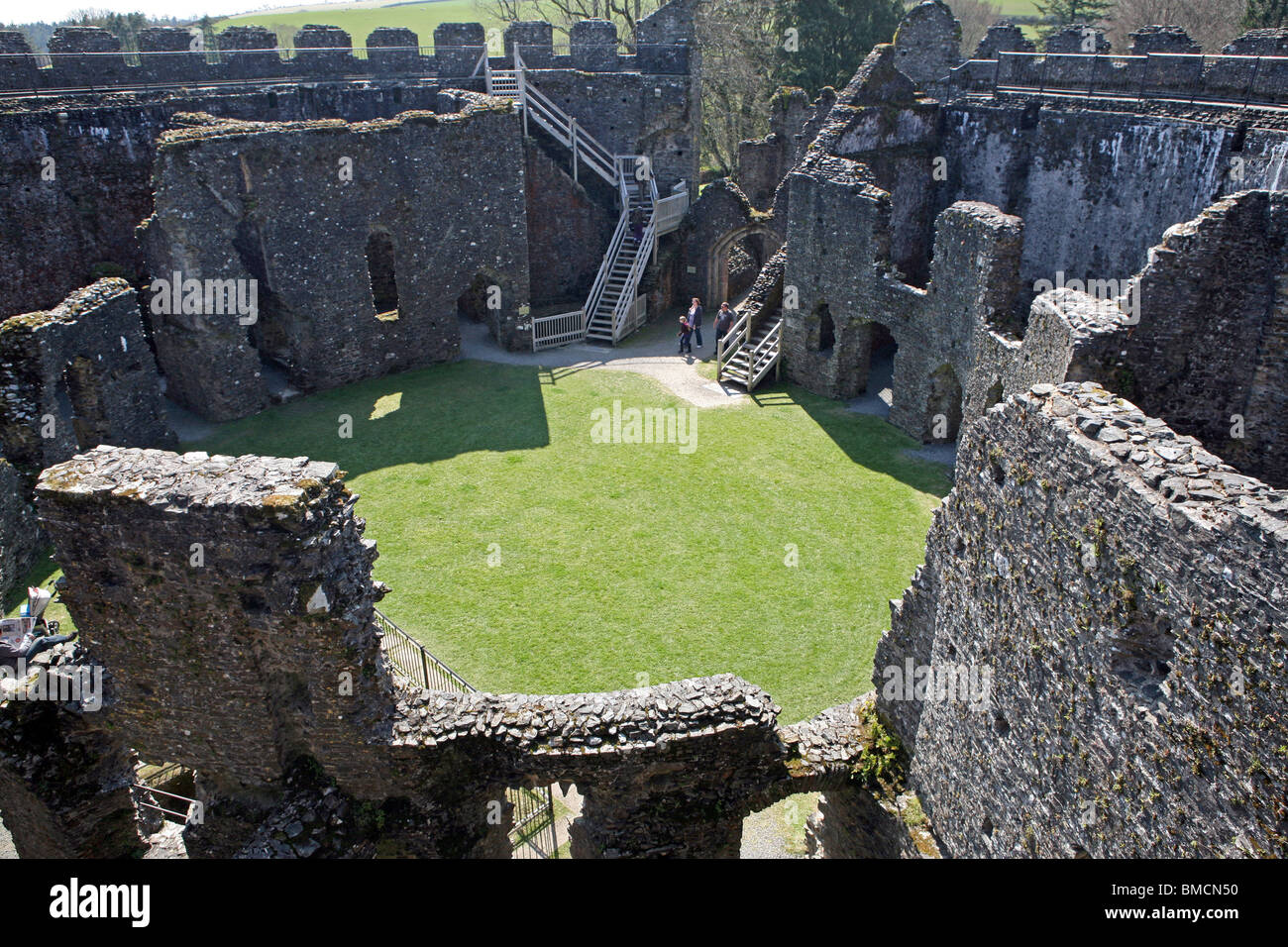 Restormel Castle Cornwall England Stock Photo - Alamy