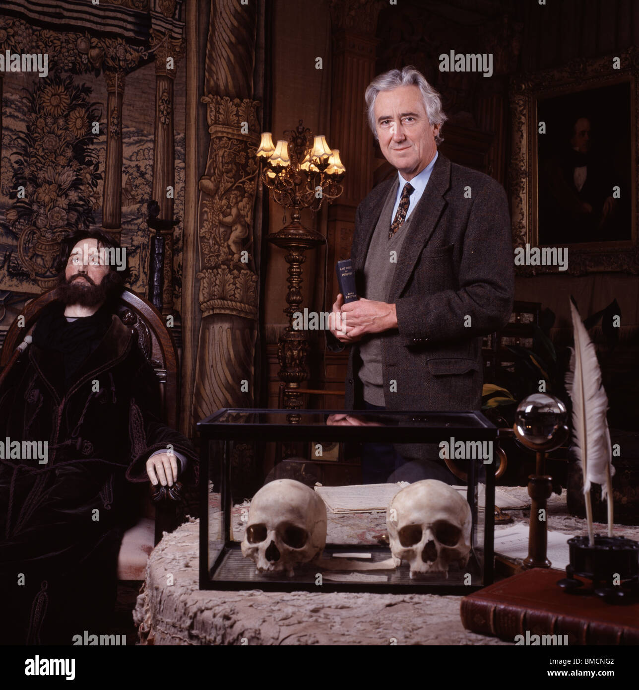 Lord Lytton Cobbold at Knebworth House , Stevenage Stock Photo - Alamy