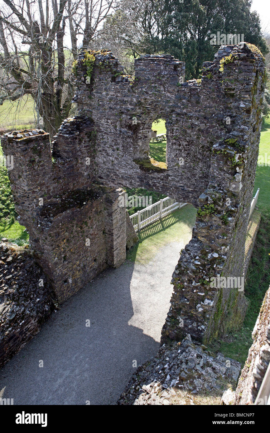 Restormel Castle Cornwall England Stock Photo - Alamy