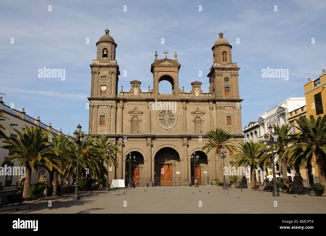 Santa Ana Cathedral in Las Palmas de Gran Canaria, Spain Stock Photo ...