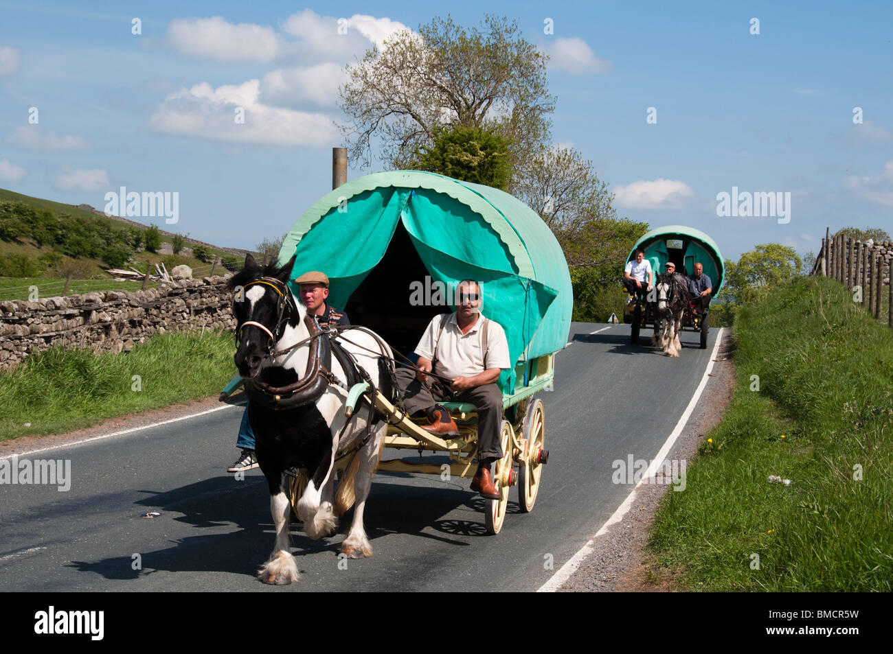 Gypsies appleby horse fair hi-res stock photography and images - Alamy