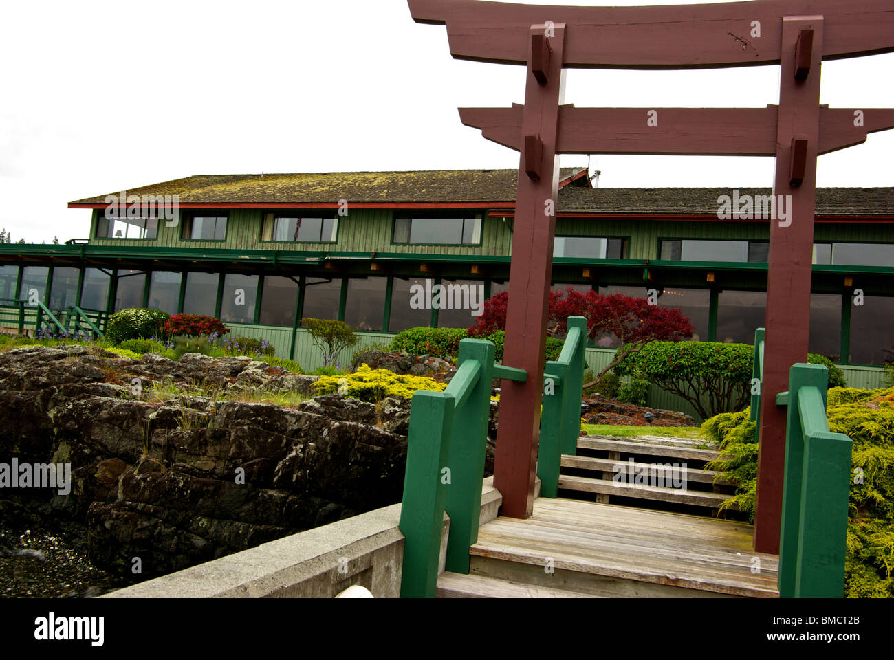 April Point Resort and Spa Quadra Island BC Stock Photo - Alamy