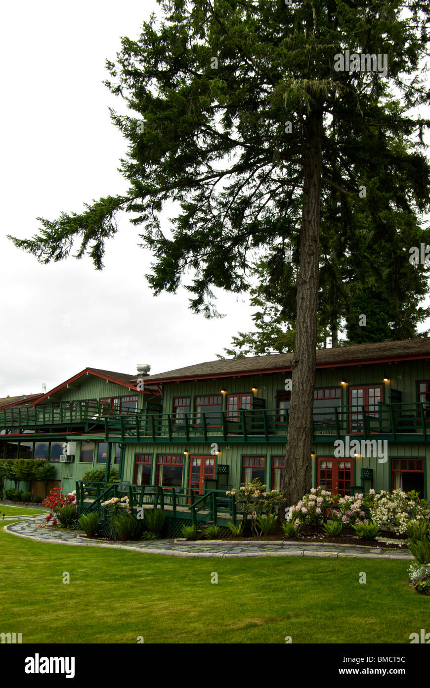 April Point Resort and Spa Quadra Island BC Stock Photo - Alamy