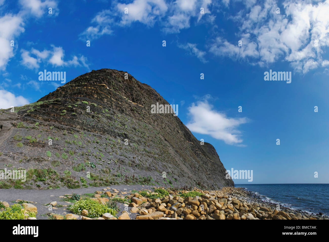 cliffs of kimmeridge shale in dorset Stock Photo - Alamy