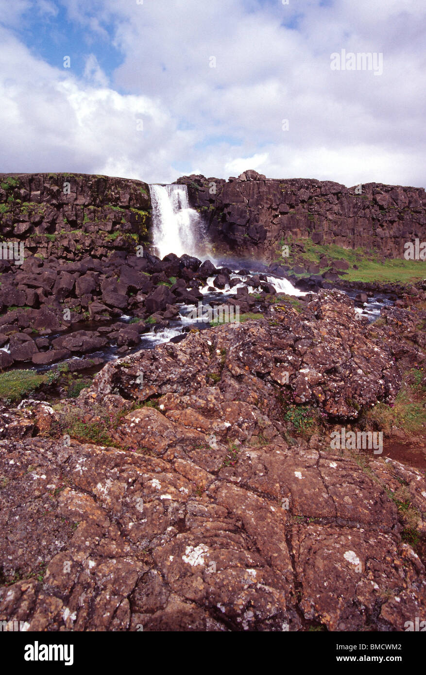 thingvellir pingvellir national park iceland fault line in earths crust ...