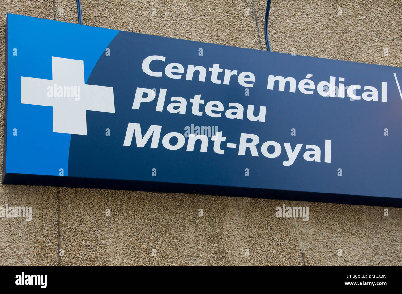 Plateau Mont Royal medical center Montreal Stock Photo - Alamy