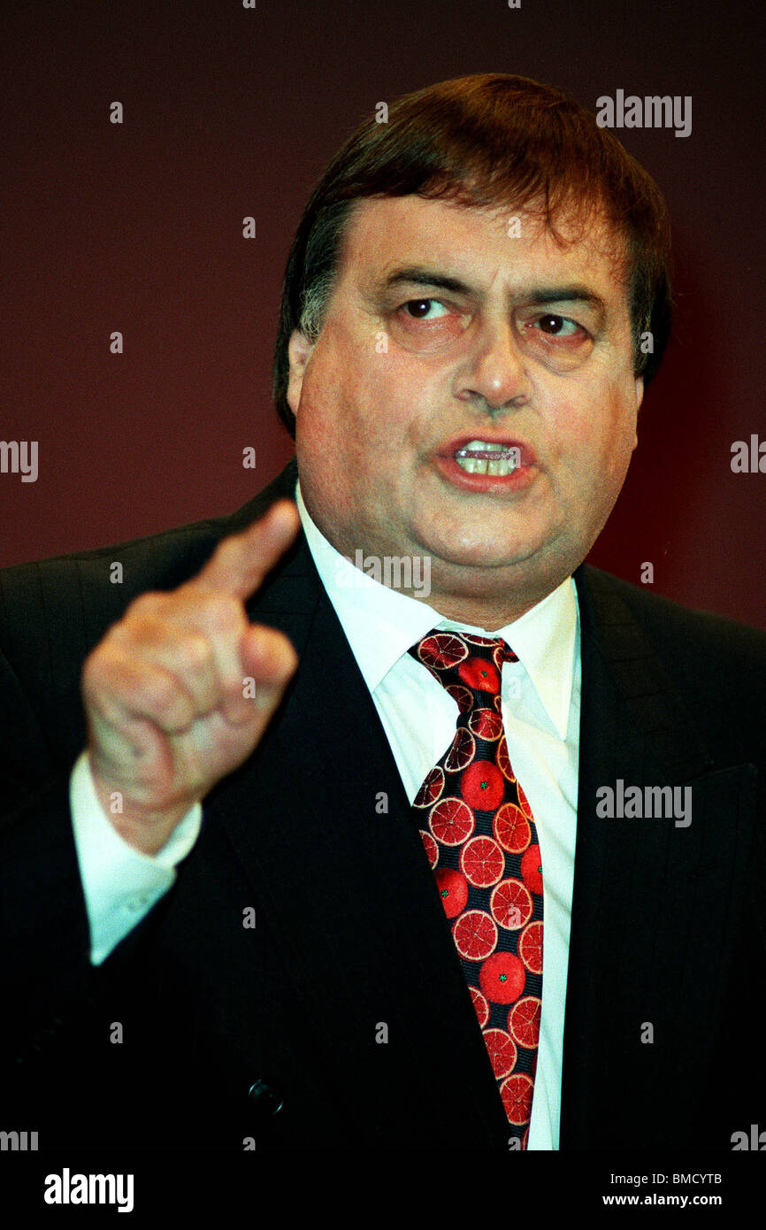 JOHN PRESCOTT MP DEPUTY PRIME MINISTER 12 October 1998 Stock Photo - Alamy