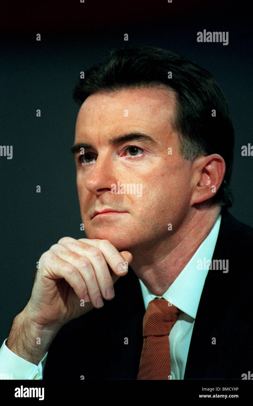 PETER MANDELSON MP SEC. STATE TRADE & INDUSTRY 12 October 1998 Stock ...