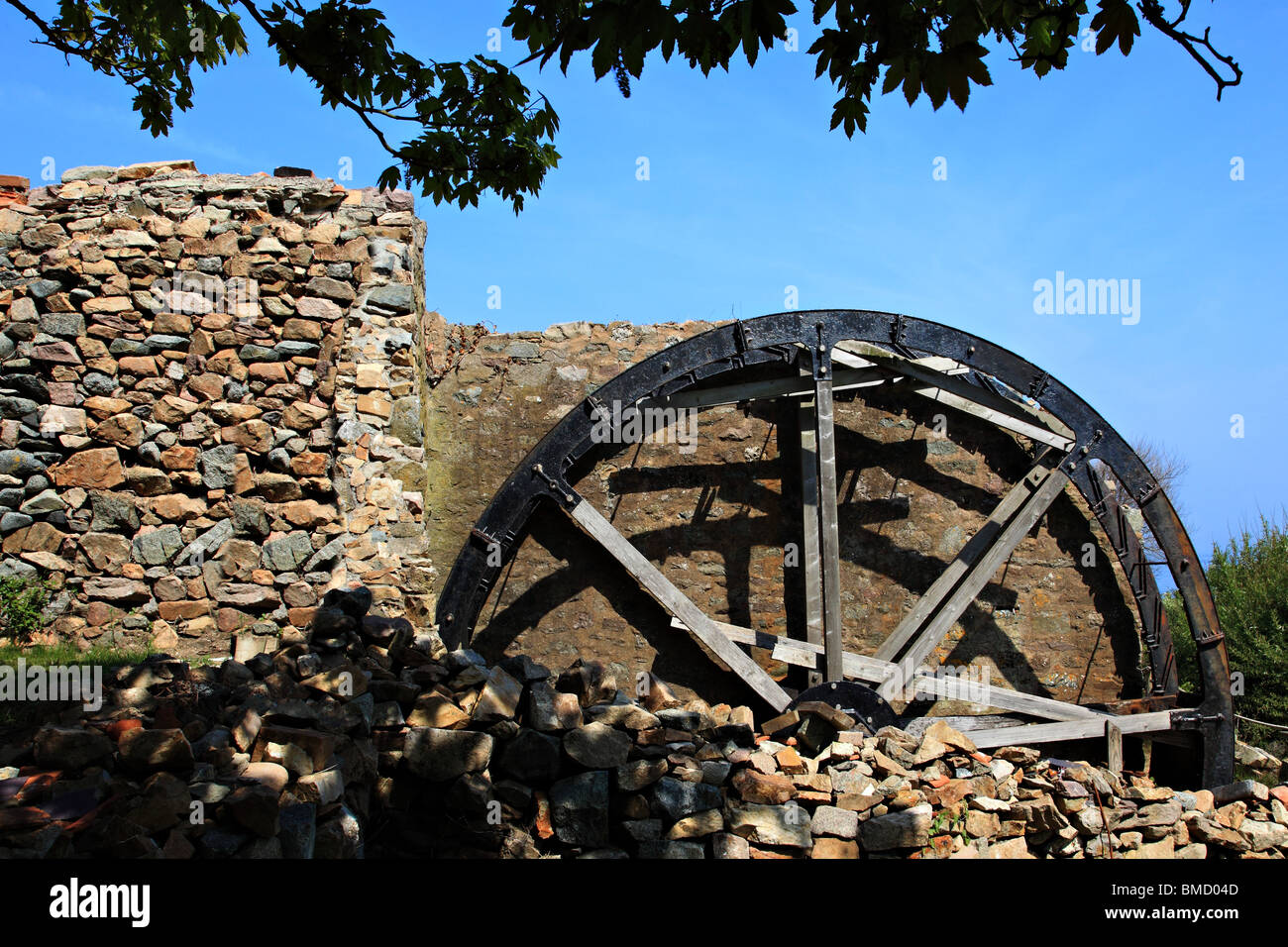 Watermill Alderney, Channel Island, United Kingdom Stock Photo - Alamy