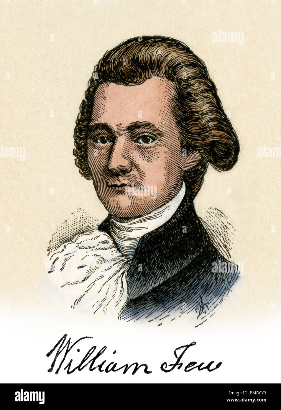 William Few, Constitutional Convention delegate from Georgia. Digitally ...