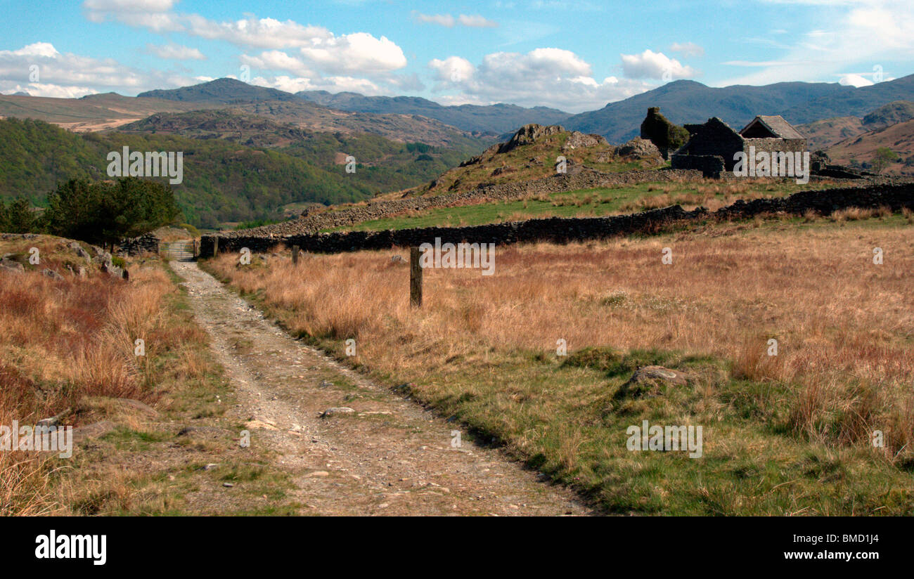 Old coach road lake district hi-res stock photography and images - Alamy