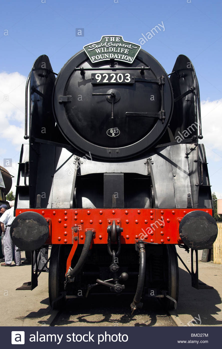 Preserved British Steam Locomotive Or Engine High Resolution Stock ...