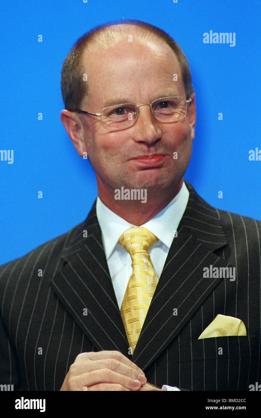 BRIAN HANSON CBE CON. PARTY NATIONAL CONVENTION 17 October 1999 Stock Photo - Alamy