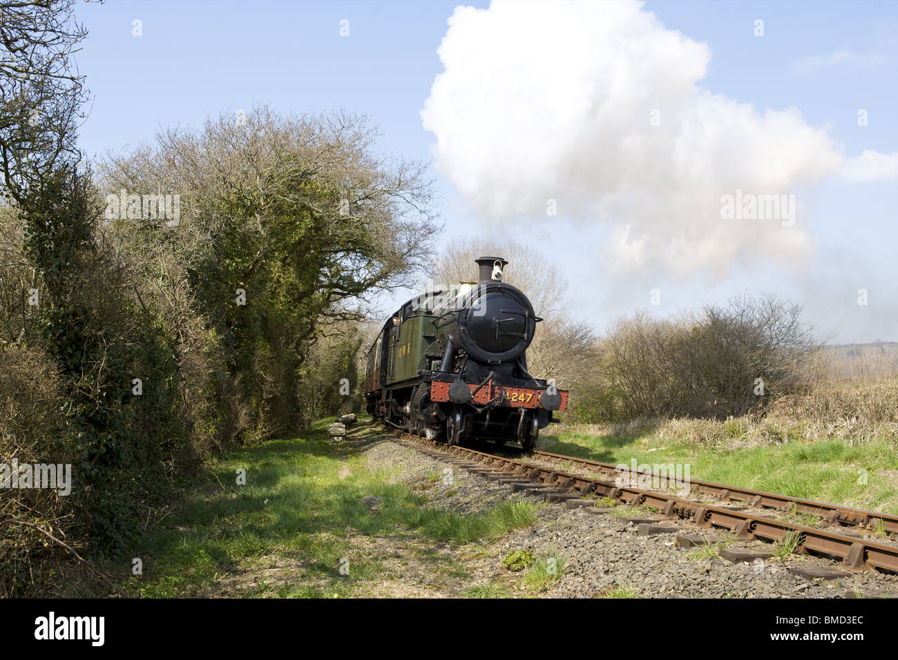 Bodmin And Wenford Steam Railway Stock Photo - Alamy