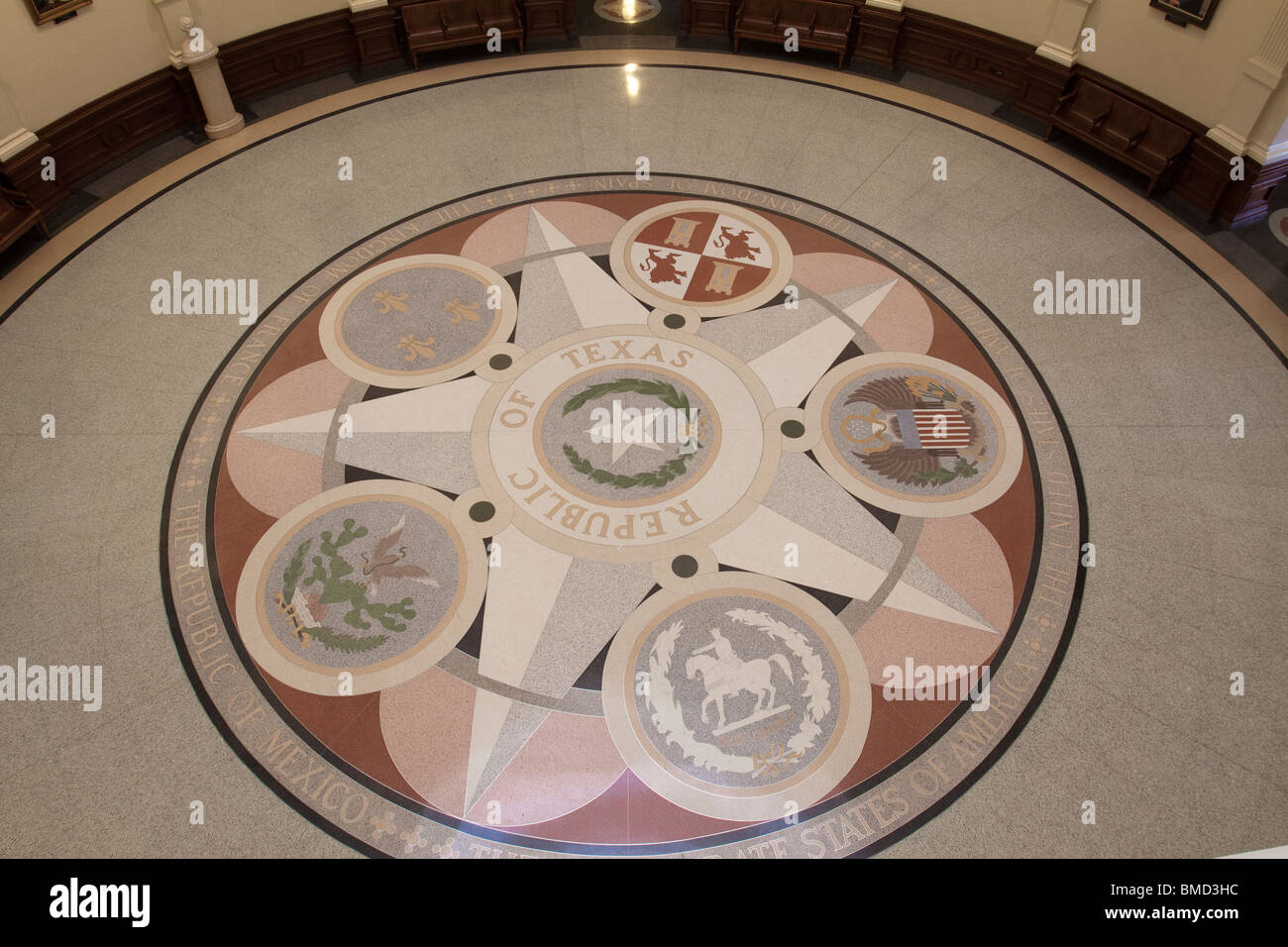 Texas state capitol building interior hi-res stock photography and ...