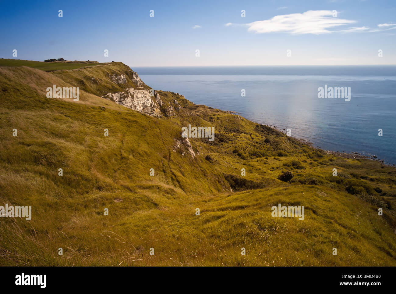 views from the south west coast path over the dorset coast at ringstead ...