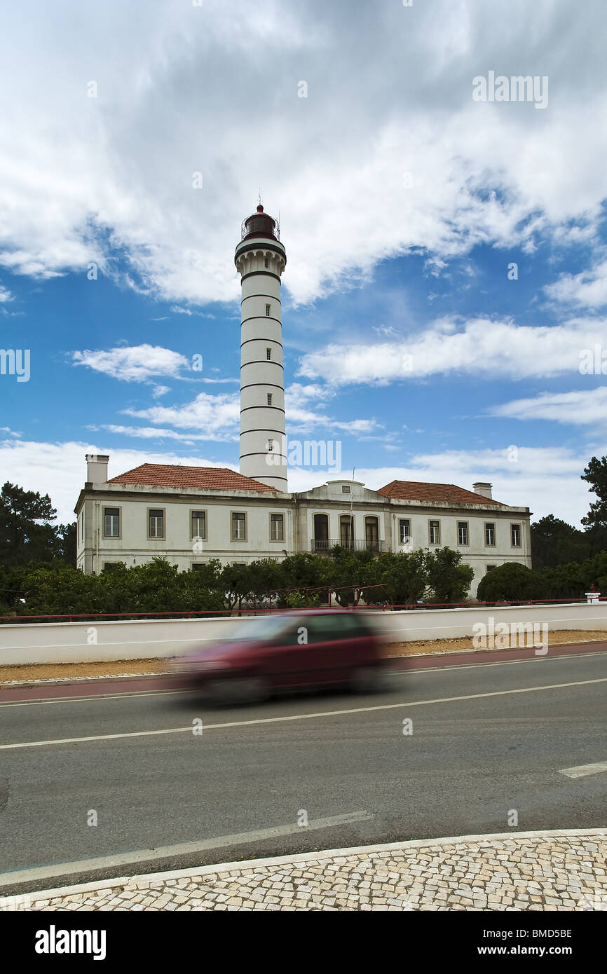 lighthouse in algarve Stock Photo - Alamy