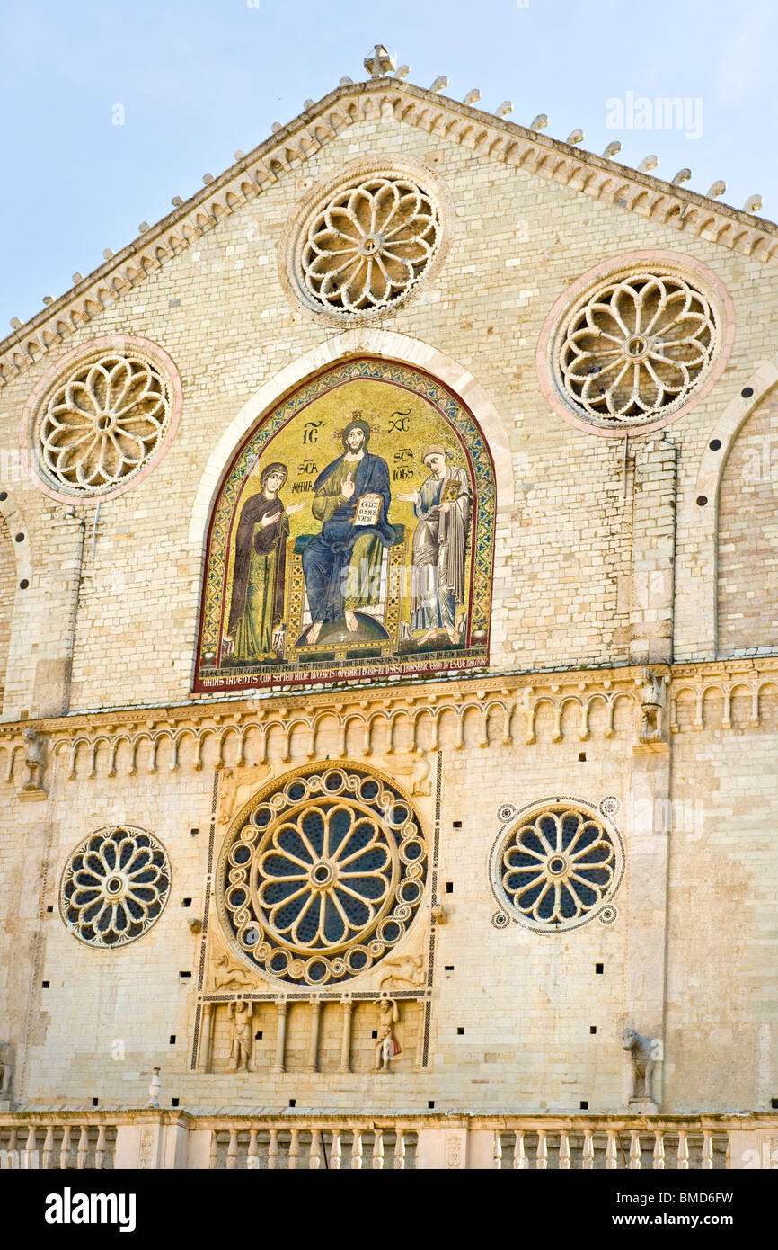 Duomo, cathedral, Spoleto, Perugia province, Umbria Stock Photo - Alamy