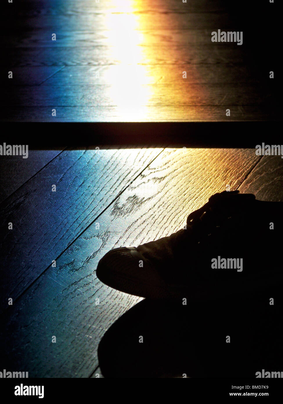 a rainbow on the ground Stock Photo - Alamy