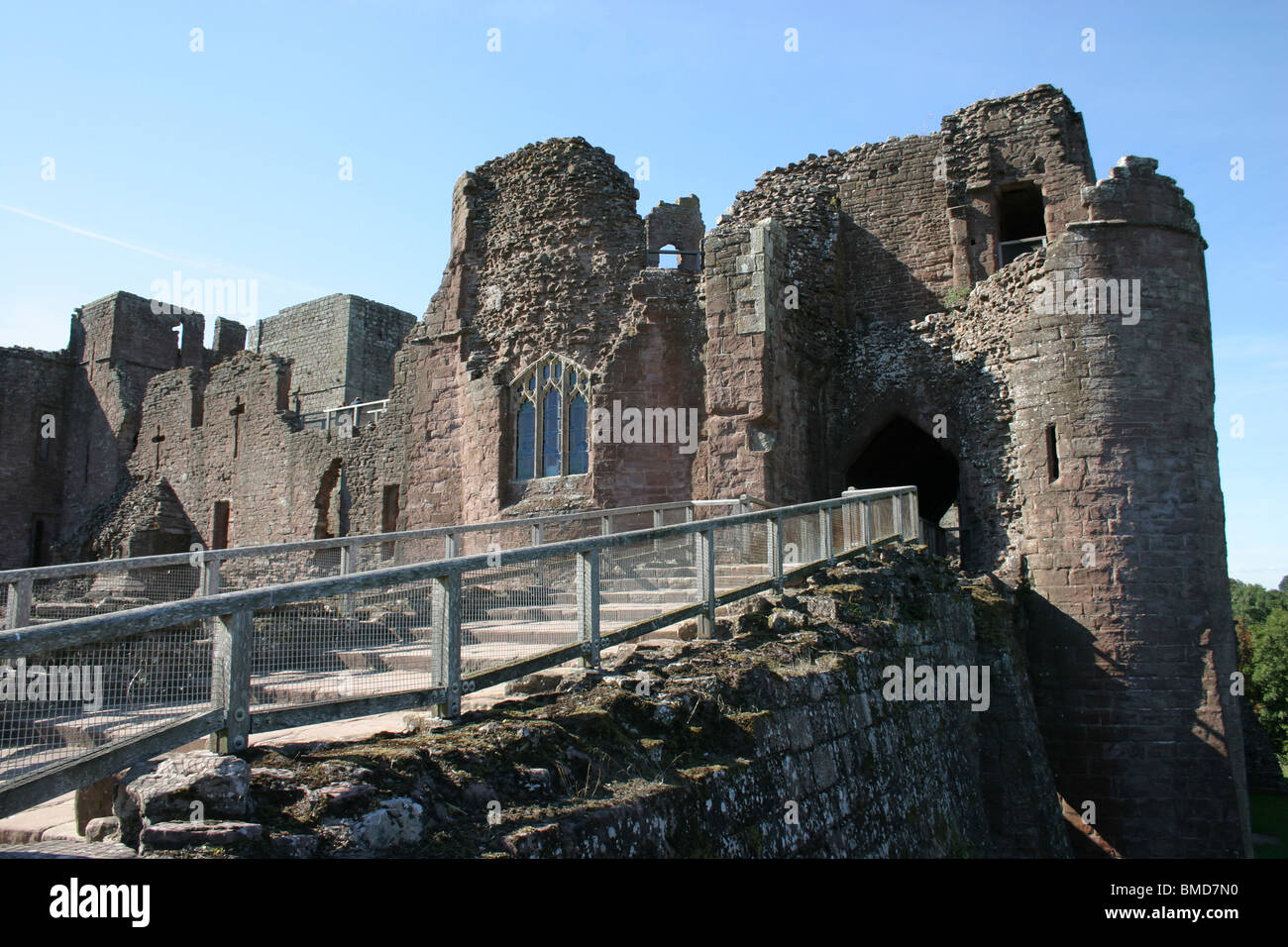 Goodrich Norman Castle High Resolution Stock Photography and Images - Alamy