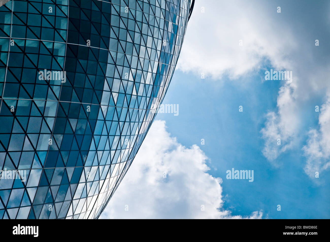 Close up of the Gherkin in the City if London Stock Photo - Alamy