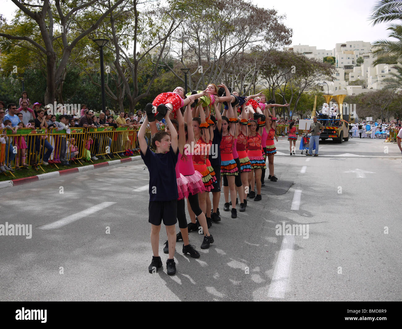 Israel, Modi'in, Purim Parade and procession March 2010 Stock Photo - Alamy